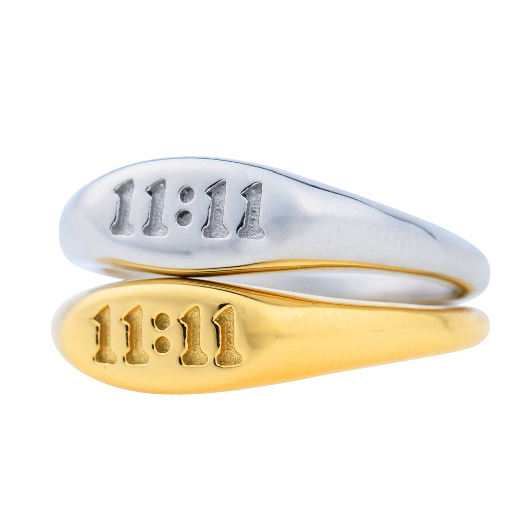 11:11 Angel Number Ring: Psychic & Manifestation Jewelry – Chloe Mediumship